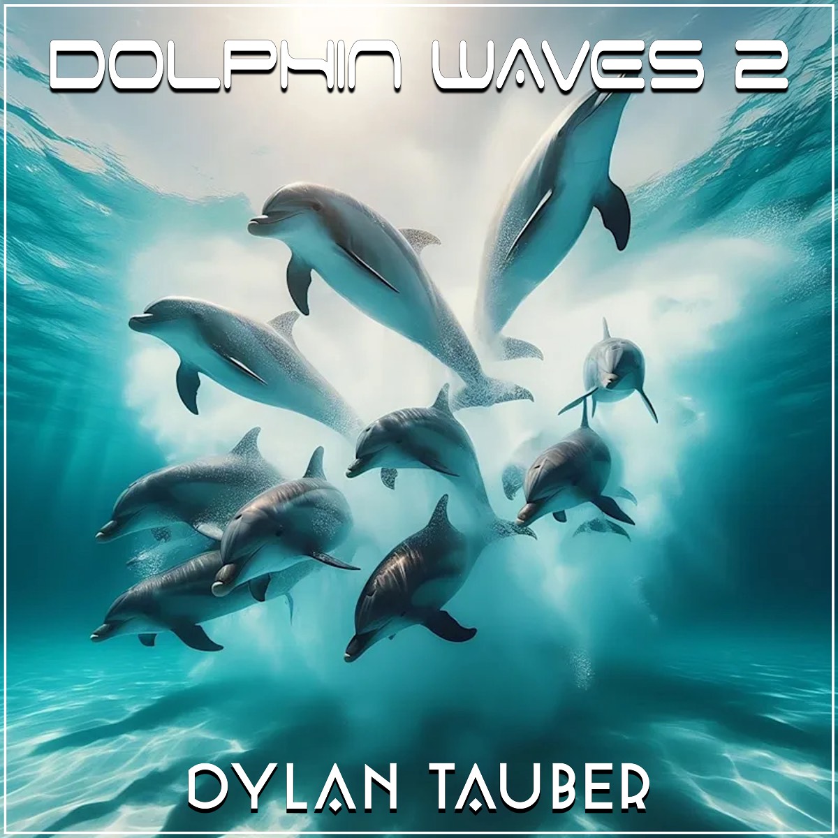 Dolphin Waves 2 by Dylan Tauber