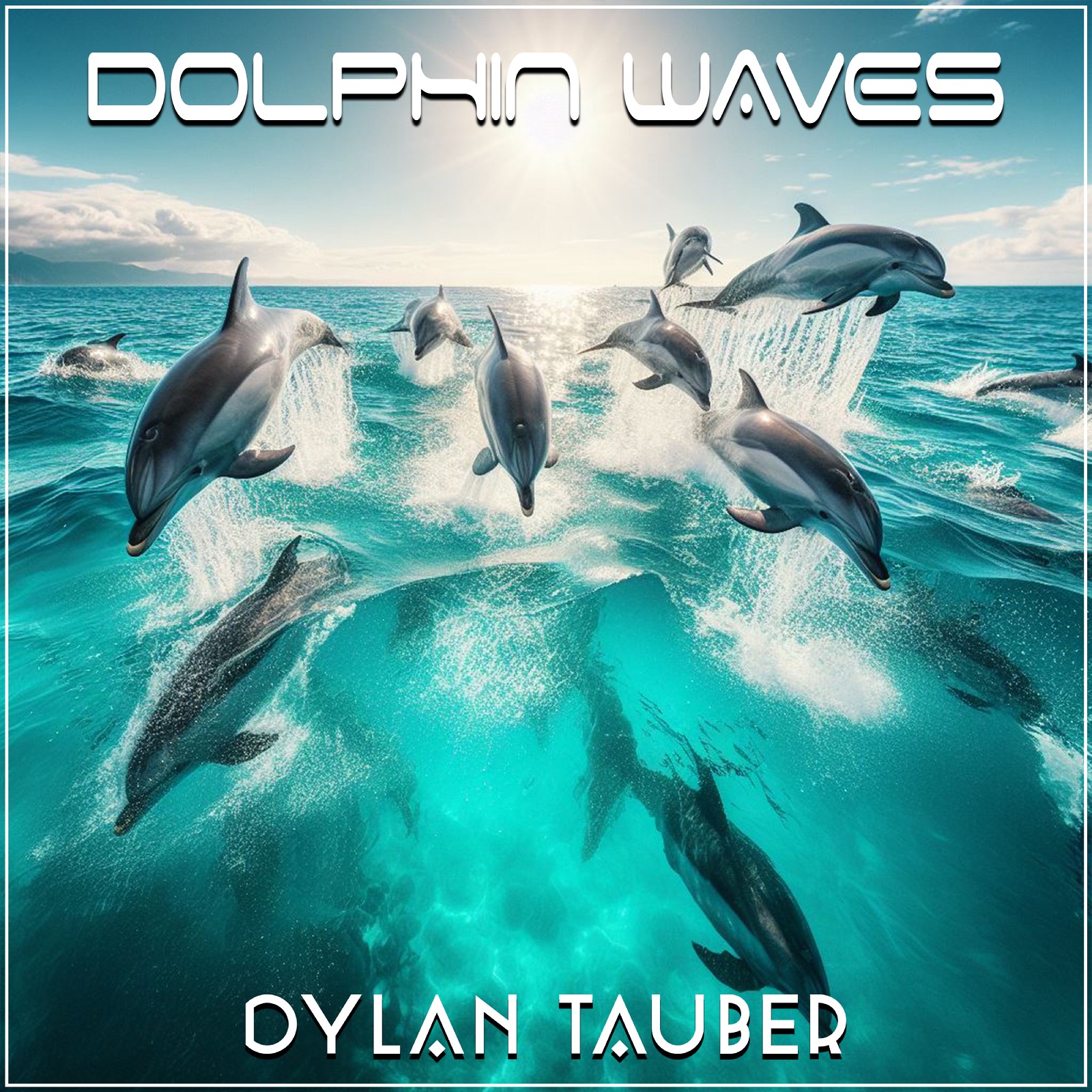 Dolphin Waves by Dylan Tauber