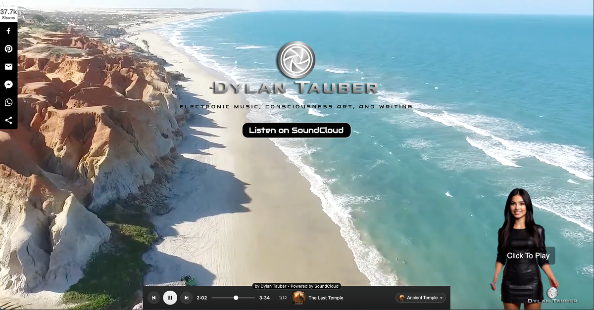 Dylan Tauber – Transcendental Electronic Music & Consciousness Art