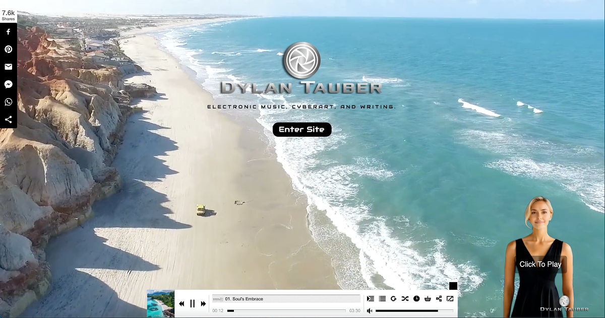 Dylan Tauber – Transcendental Electronic Music & Consciousness Art